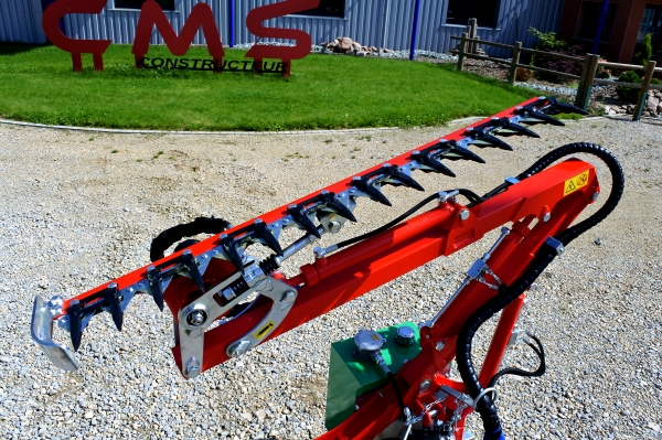 Taille-haies hydraulique : matériel agricole CMS, débrousailleuse ...
